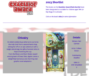 Neil Gaiman’s CHIVALRY shortlisted for Excelsior Award! | Colleen Doran
